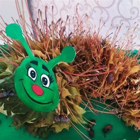 زیباترین کرمی که میشه با برگ های پاییزی ساخت