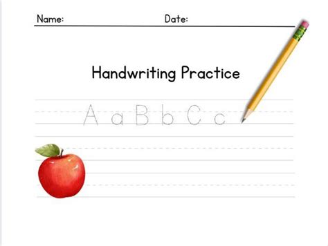 Ks1 Handwriting Booklet Practice Teaching Resources