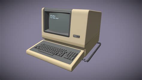 Dec Vt100 Terminal 3d Model By Jona 27 [3826778] Sketchfab