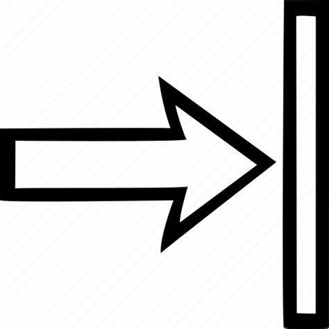 Align Arrow Format Horizontal Right Icon