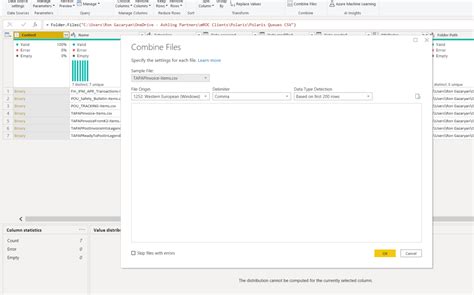 Issues With Combiningappending Csv Files Some C Microsoft Fabric Community