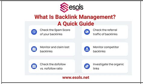What Is Backlink Management A Quick Guide Esols