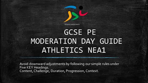 Moderation Day Guide Athletics Aqa 8582 Nea1 Teaching Resources