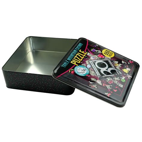 Square Tin Packaging For Chocolate Candy Tins Mjh