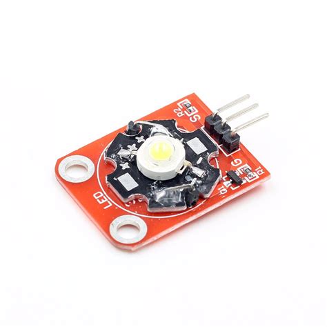 3w High Power Keyes Led Module With Pcb Chassis For Arduino Stm32 Avr