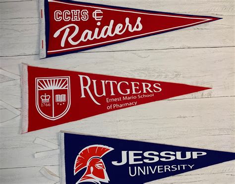 Custom College Pennants At Michelle Peckham Blog