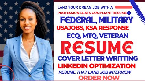 I Will Write Federal Military Usajobs Ksa Response Ecq Mtq
