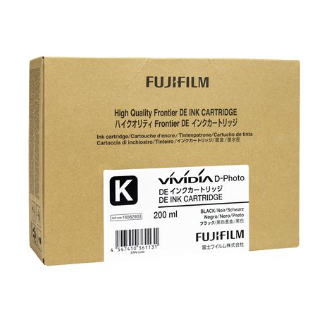 Ink Cartridge De100 Black 200ml Fuji Finland