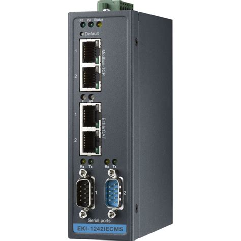 EKI IECMS Advantech Modbus RTU TCP Zu EtherCAT Gateway BellEquip