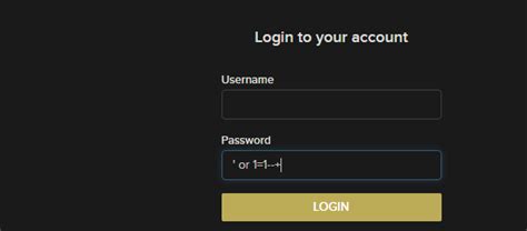 Authentication Bypass Using Sql Injection On Login Page Geeksforgeeks