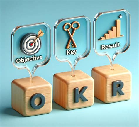 Premium Photo Okr Concept Driving Business Performance And Growth
