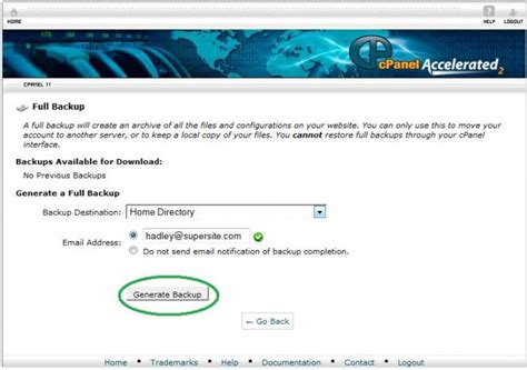 How To Get CPanel Backup Complete Tutorial Domain Hosting