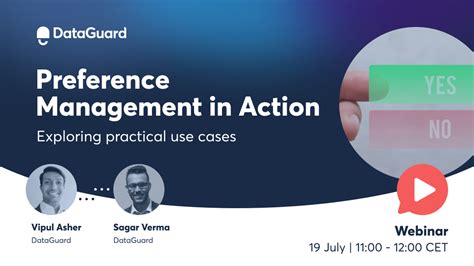 webinar preference management in action exploring practical use cases