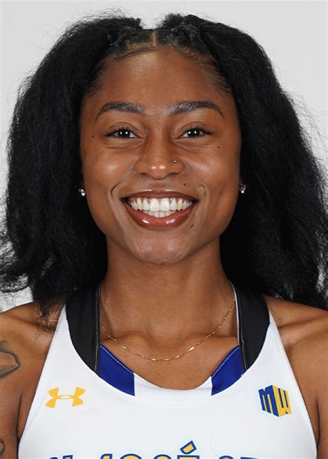 Aliyah Williams Track And Field 2024 Sjsu Athletics Official Athletics Website San Jose