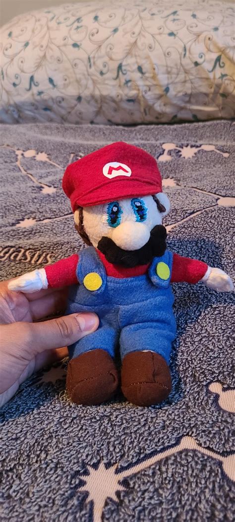 Homemade Mario Plush Nsfw For The End Picture R Plushies