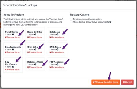 How To Restore Backups Using Jetbackup 5 In Cpanel