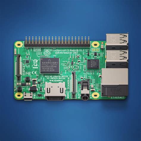 [oc] Pixel Vexel Art Of Raspberry Pi R Pixelart