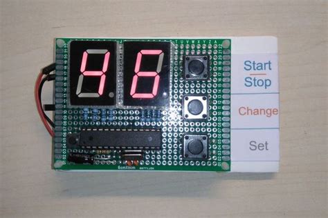 Arduino Countdown Timer With Setup Buttons Arduino Countdown Timer