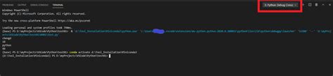 Python VSCode Integrated Terminal Not Launching With Proper Settings Stack Overflow