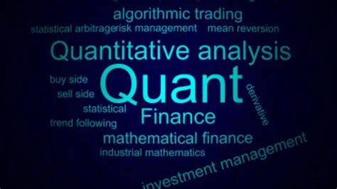 What Is Quant Finance