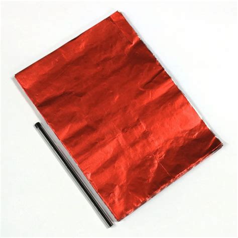 Aluminium Chocolate Foil Wrapper Large Size Embossed Pattern Orange At Rs 2piece In Bengaluru