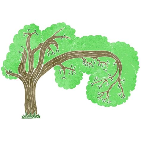 Elm Tree Stock Vector Image By Lineartestpilot