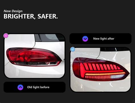 Vw Scirocco Tail Lights 2009 2014 Led Tail Lamp Light Led Drl Signal Brake Reverse At Rs 45328