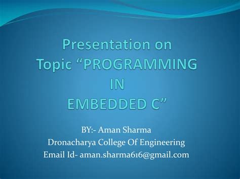 8051 programming skills using embedded c pptx programming languages computing