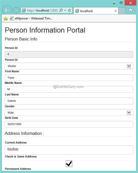 Aspnet Web Api Application With Angularjs Forms And Bootstrap Dotnetcurry