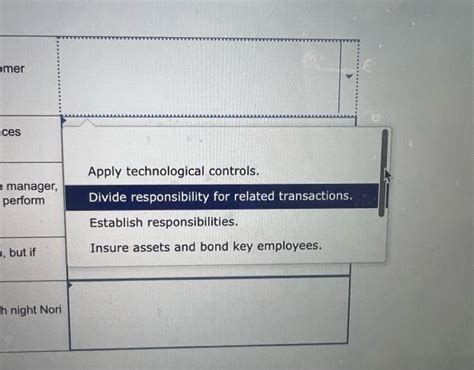 solved problem 8 1a algo analyzing internal control lo c1
