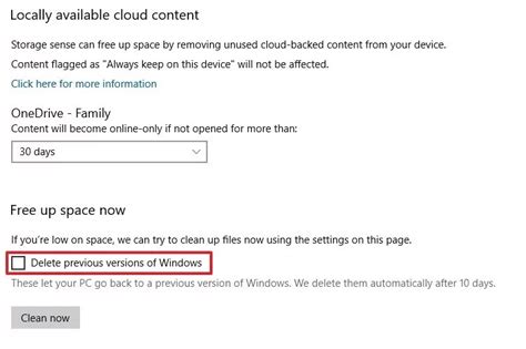 How To Delete Windows Old In Windows Rene E Laboratory