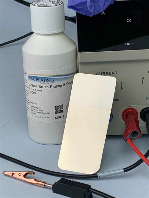 Cobalt Brush Plating Solution Spa Plating Gold Plating Kit