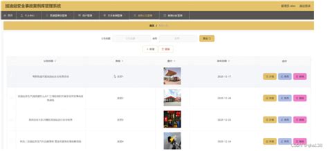 Python Django毕业设计加油站安全事故案例库管理系统（程序lw安全事故系统界面 Csdn博客