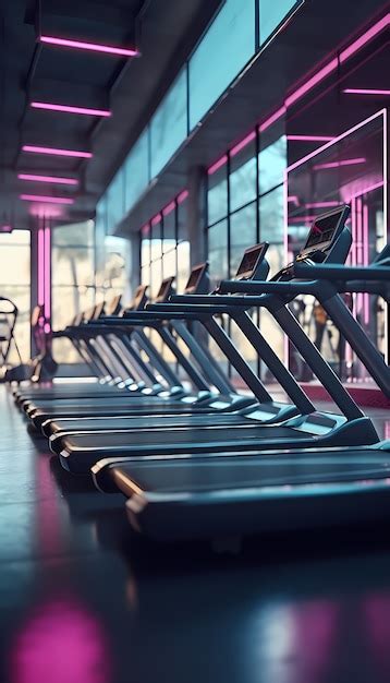 3d оборудование для тренажерного зала Ai сгенерированное изображение