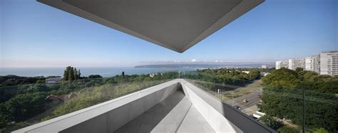 Angular Balconies Provide Views Of The Black Sea At Starh S Eos Building