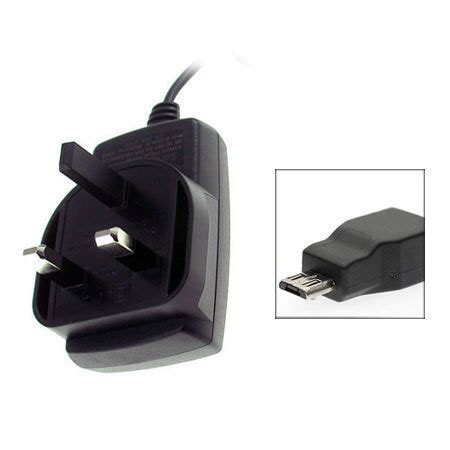 Micro USB UK Mains Charger