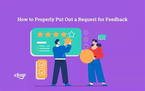 How To Properly Put Out A Request For Feedback Eleap®
