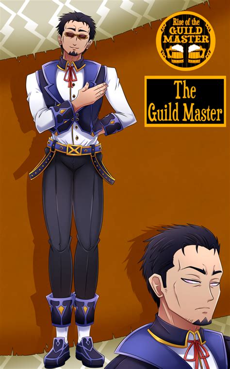 the guild master reference sheet by punishedkom on newgrounds