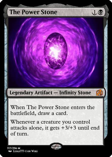 Marvel X Magic The Gathering Thanos Infinity Stones Rcustommagic