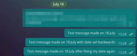 Wrong Day Timestamp · Issue 8246 · Telegramdesktoptdesktop · Github
