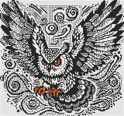 Шаблон для стёжки Схемы вышивки крестиком Мозаичные узоры