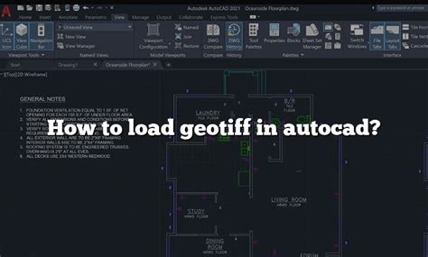 How To Load Geotiff In Autocad