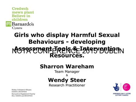 PDF Girls Who Display Harmful Sexual Behaviours Developing Girls Who Display Harmful