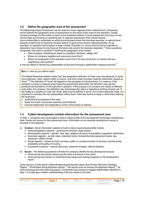 Measuring Impact Framework Methodology Understanding The Business