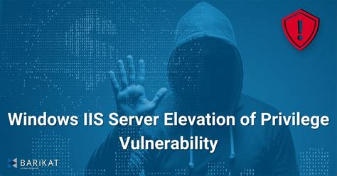 Windows Iis Server Elevation Of Privilege Vulnerability Barikat