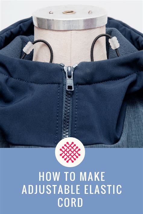 How To Add Adjustable Elastic Cord On Clothes The Last Stitch