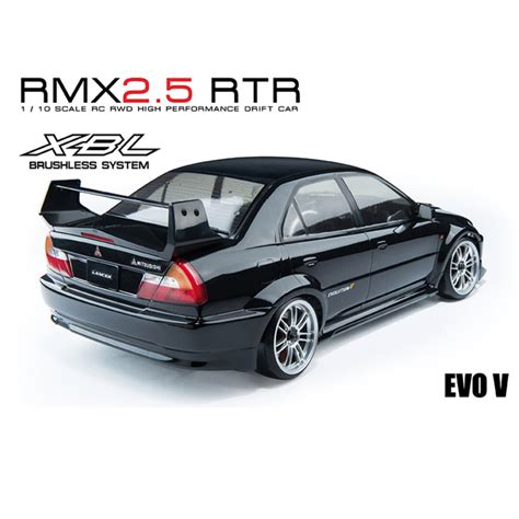 MST COCHE DRIFT MST RMX RWD EVO V NEGRO BRUSHLESS