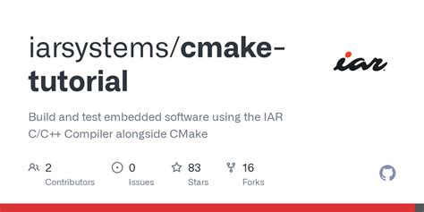 Github Iarsystemscmake Tutorial Build And Test Embedded Software