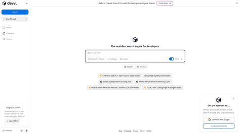 Devv Ai Next Gen Ai Search Engine For Developers Futureen