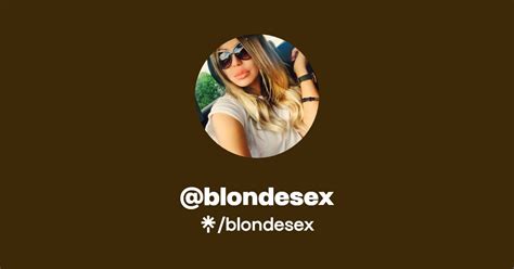 Blondesex Linktree